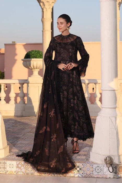 Dhanak 3PC Embroidered With Chiffon Embroidered Dupatta-159 – Sapphire ...